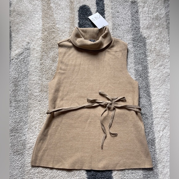 Zara | Tops | Zara Soft Drawstring Top | Poshmark